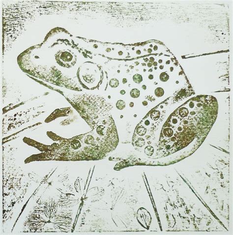Black And White Collagraph
