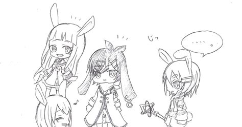 ちびモノ】 【ちびモノ】うさぎたちとの遭遇なんて【交流】 ユサのマンガ Pixiv