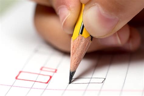 Premium Photo Graphomotor Skills Education Concept Handwriting Skills Close Up