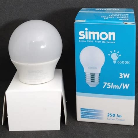 Jual Lampu Led Simon 3w Lampu Led Bergaransi Shopee Indonesia