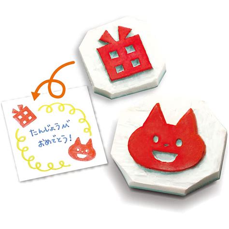 消しゴムはんこ作り 6手作りワークショップ手作りキットお絵かき・絵付け イベントグッズ★スマイル館（スマホ対応）®