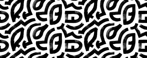대담한 선과 브러시로 그려진 모양이 있는 추상적인 기하학적 이음새가 없는 패턴입니다 손으로 그린 기하학적 인물 완벽 한 배경 그런 지 그래픽 스타일 배경 와 낙서 모양 와