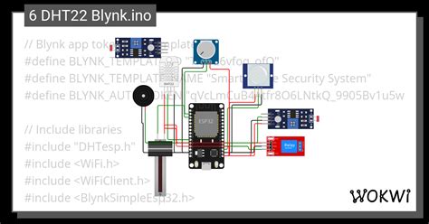 automated home security with iot integration wokwi esp32 stm32