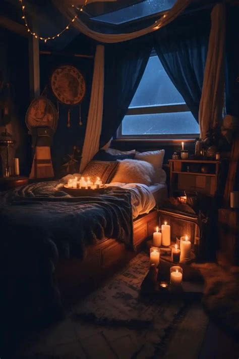 Witchy Bedroom Ideas For The Modern Witch Days Inspired Dark Romantic Bedroom Cozy