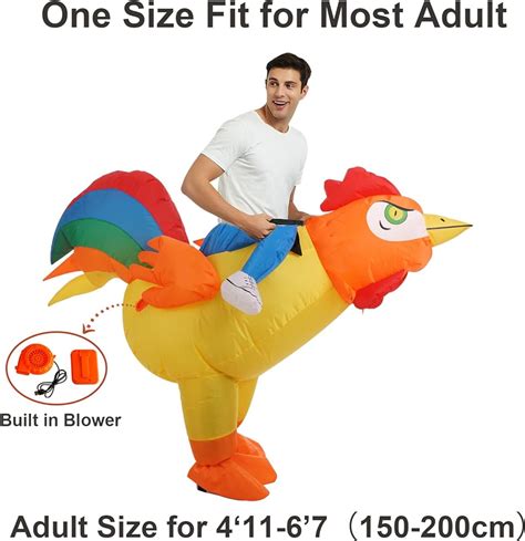 Homemade Adult Chicken Costume