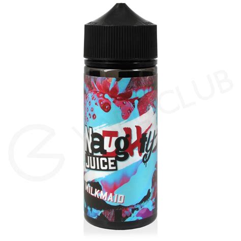 Milkmaid Shortfill E Liquid By Naughty Juice 100ml 2 For £25 Deal
