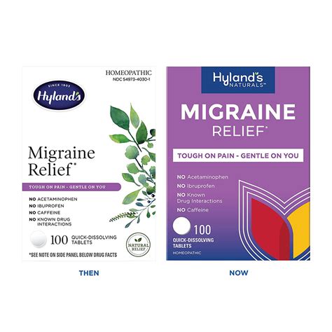 Hylands Migraine Relief Quick Dissolving Tablets 100 Ea