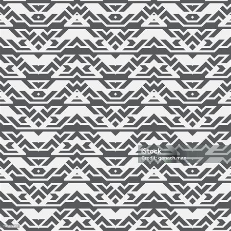 Latar Belakang Monokrom Geometris Abstrak Ilustrasi Stok Unduh Gambar