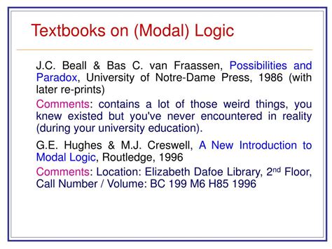 Ppt 74 419 Artificial Intelligence Modal Logic Powerpoint