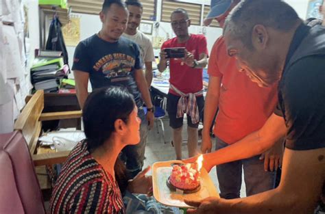 Bangkok Post Police Bring Birthday Cake To Drug Bust