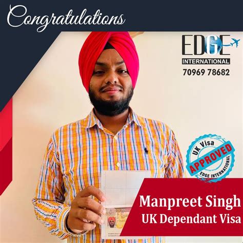 Congratulation 𝗠𝗮𝗻𝗽𝗿𝗲𝗲𝘁 𝗦𝗶𝗻𝗴𝗵 Congratulations Uk Visa Singh