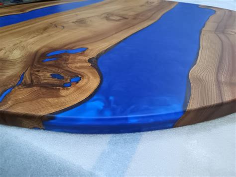 Dual River Epoxy Table