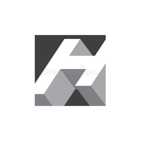 Letter H Real Estate Building Symbol Stock Vector Illustration Of