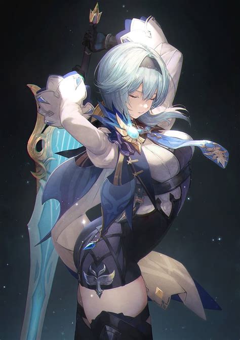 原神インパクト、 アニメガールズ、 ユーラ（原神インパクト）、 太もも、 Hdデスクトップの壁紙 Wallpaperbetter