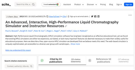 an advanced interactive high performance liquid chromatography
