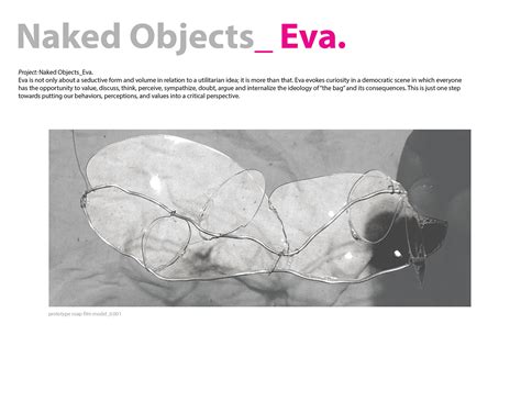 Naked Object Eva Behance