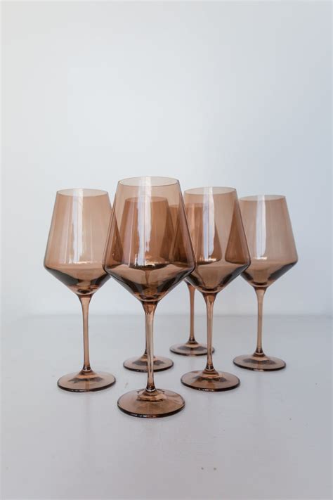 Stemware Wine Page 2 Estelle Colored Glass