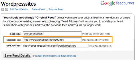 Redirect Your Old Domains RSS Feedburner Subscribers To Your New Content