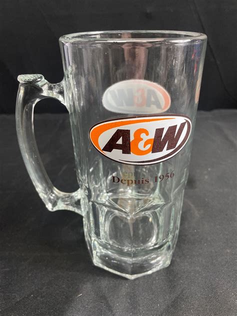 Large Vintage Aandw Rootbeer Mugs And 2 Vintage Advertising Travel Sewing Kits