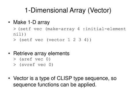 Ppt Ansi Common Lisp Powerpoint Presentation Free Download Id4697898