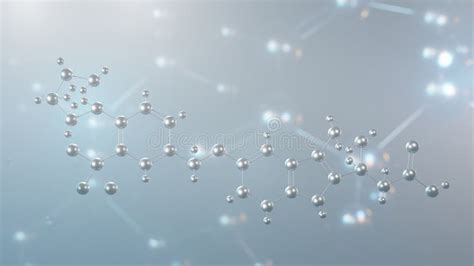Etrasimod Molecular Structure 3d Model Molecule Velsipity Structural Chemical Formula View
