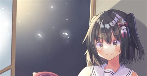 艦これ 川内と月見で一杯🌙🍁 悠夜アキハル＠ご依頼はskebのイラスト Pixiv