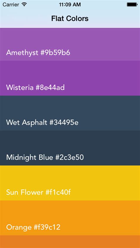 GitHub Andreabusi UIColor Flat A Sample Category For UIColor Class Who Adds Flat Colors From