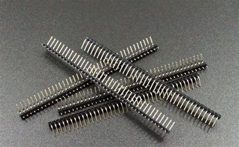 Right Angle Male Header Pin 40pin Microscale