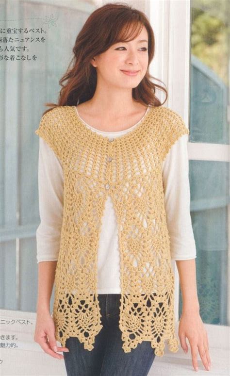 Images About Crochet Chalecos On Pinterest
