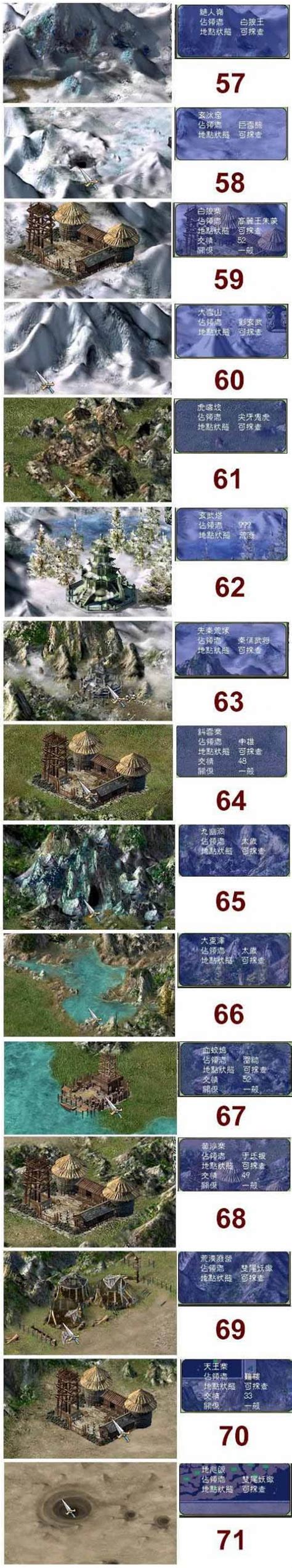 三国群英传7地图详解 开心电玩