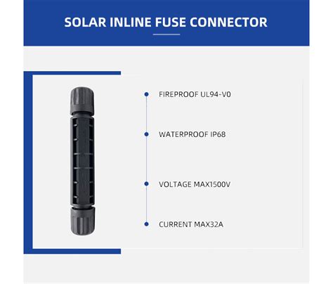 Bulk Buy China Wholesale 1000v Solar Inline Fuse Mc4 Connector For