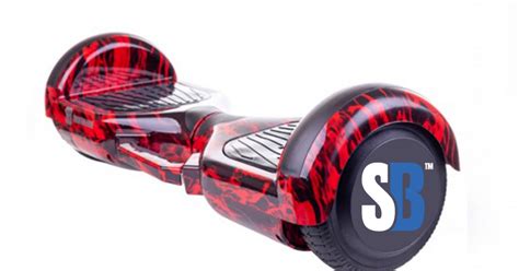 Hoverboard Smart Balance™ Regular Flame Cu Maner Roti 6 5 Inch