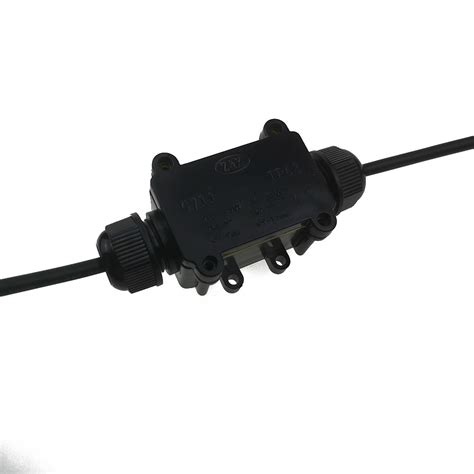 Ip68 2 Way Waterproof Junction Box Plastic Outdoor Vicedeal