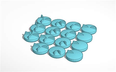 3d Design Ploy Game Pieces Tinkercad