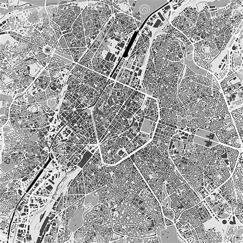 布鲁塞尔城市地图 矢量海报 黑色灰度街道地图 向量例证 插画 包括有 艺术 设计 地平线 自治市 230717148