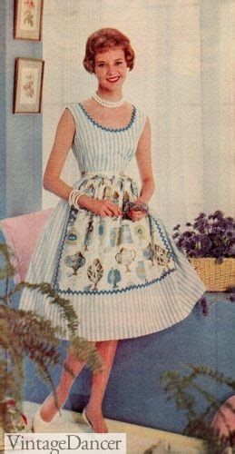 Vintage Bib Apron Circa The 50s Br
