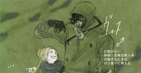 人外×少女 ヴィスとロコとフードの友達 もぐすのマンガ 人外×人間 オリジナル オリジナル1000users入り Pixiv