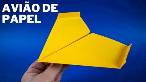 Origami Avi O De Papel Como Fazer Avi O De Papel Que Voa Bastante
