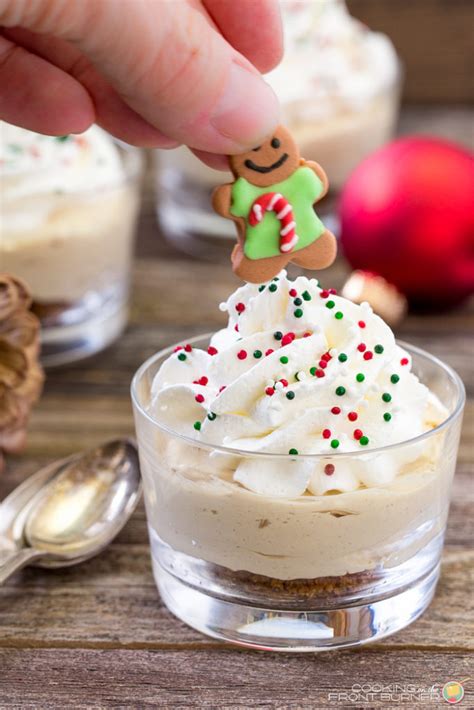 NO BAKE GINGERBREAD CHEESECAKE Cooking On The Front Burner