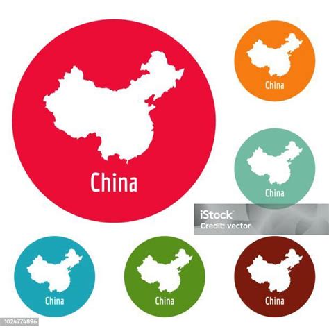 中國地圖向量簡釋向量圖形及更多中國圖片 中國 俄羅斯 北京 Istock