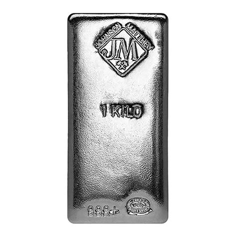 Compare Prices Of 1 Kilo Johnson Matthey Silver Bar From Online Dealers