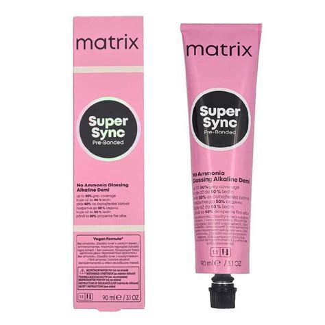 Matrix Super Sync Pre Bonded Glossing Alkaline Demi Toner 90 Ml Demi