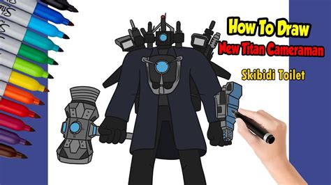 How To Draw Upgraded Titan Cameraman Skibidi Toilet 50 50 Off