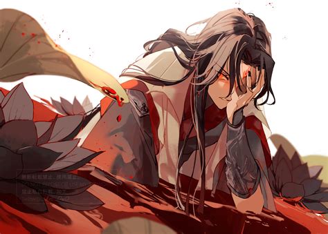 Luo Binghe Renzha Fanpai Zijiu Xitong Drawn By Sakuramochi Danbooru