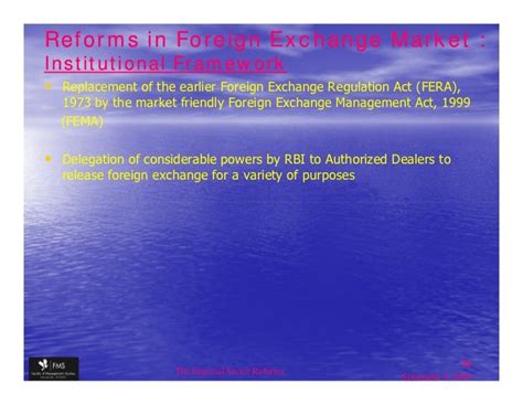 The Financial Sector Reforms In India