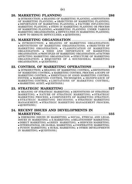 Marketing Management Book In English Sahitya Bhawan