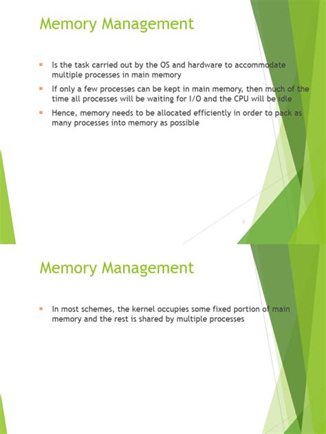 Memeory Management Pdf Process Computing Computer Program