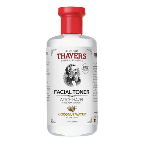 Thayers Тонер для лица без спирта с гамамелисом и кокосом Witch Hazel