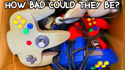 I Bought Broken N64 Controllers Youtube
