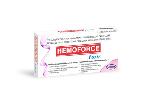 Hemoforce Forte Caps Shalina Healthcare